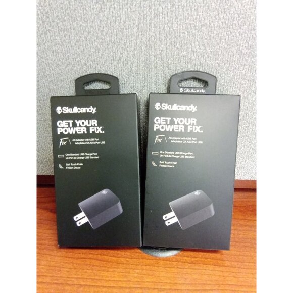 New Skullcandy | Other | Set Of 2 Skullcandy Fix Rapid Charge Ac ...